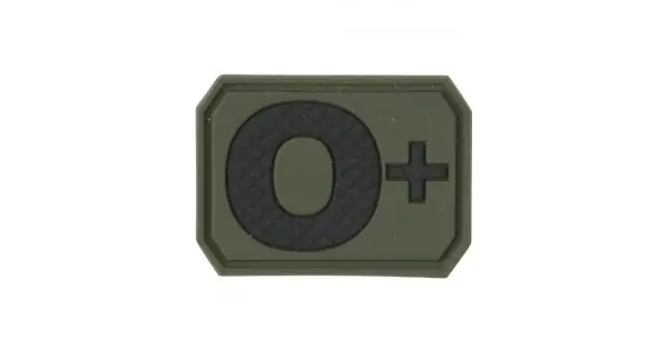 Blood Group Patch (O+) | FREE Delivery over €50 (ROI)